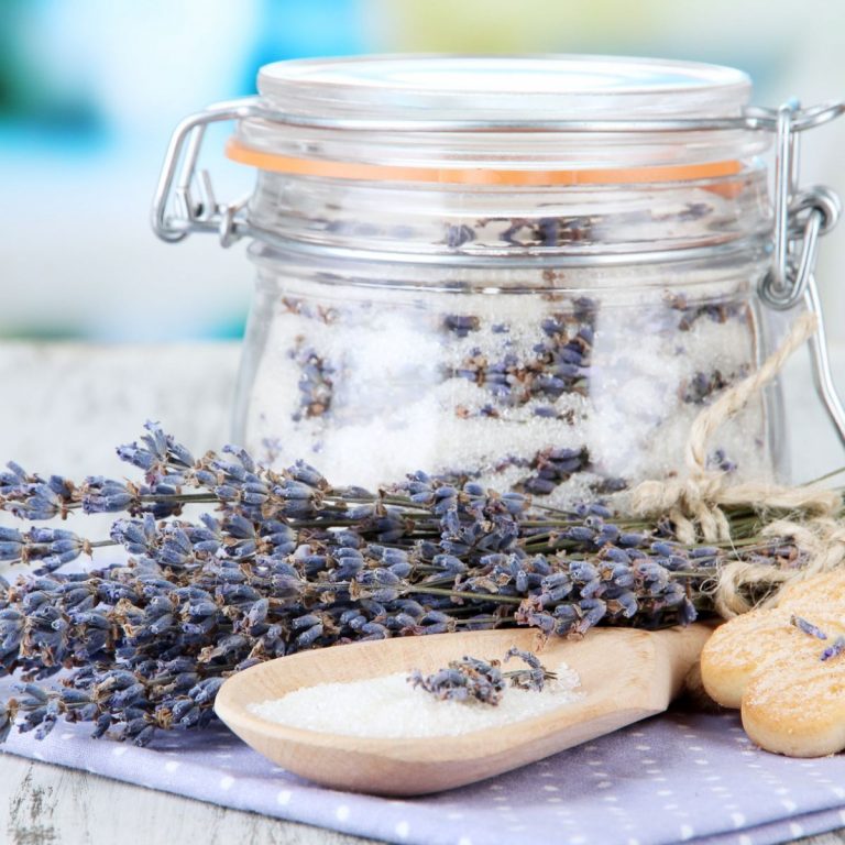 How to Make Lavender Sugar - Herb Gardening Ideas